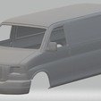 Download STL file Savannah Cargo Printable Body Van • 3D printer object ...