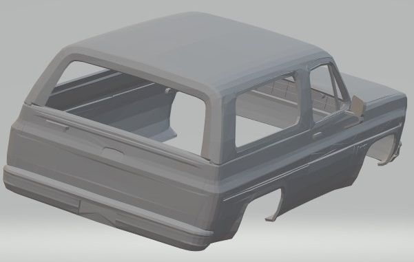 STL file Printable Bronco Body Car 🚗・Model to download and 3D print・Cults
