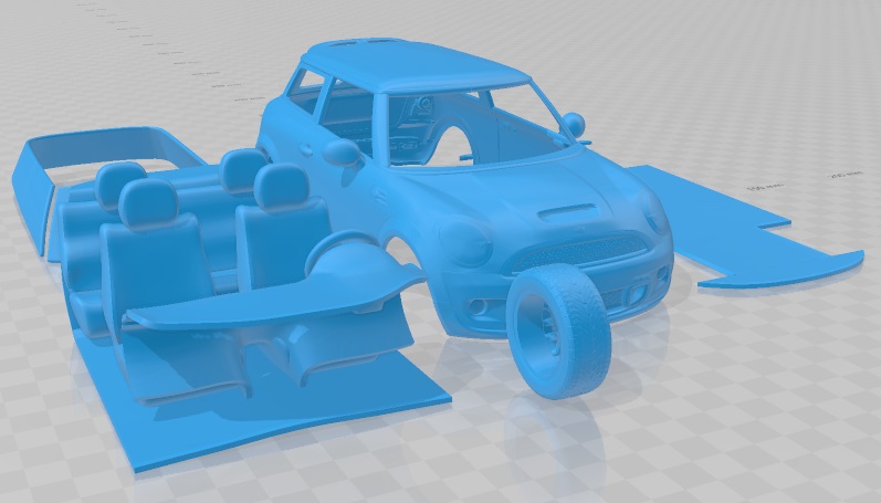 3D file Mini John Cooper Works 2011 Printable Car・Design to download ...