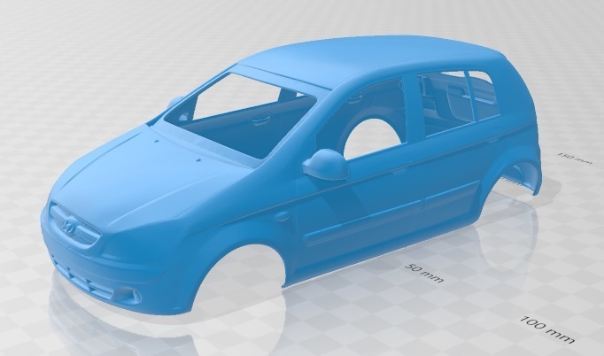 STL file Hyundai Getz 2006 Printable Body Car 🚗・3D printer design to ...