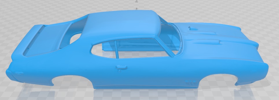 Archivo 3D Pontiac GTO Judge 1969 Printable Body Car・Plan de impresora ...