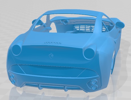 3D file Ferrari California 2009 Printable Body Car・3D printable design ...