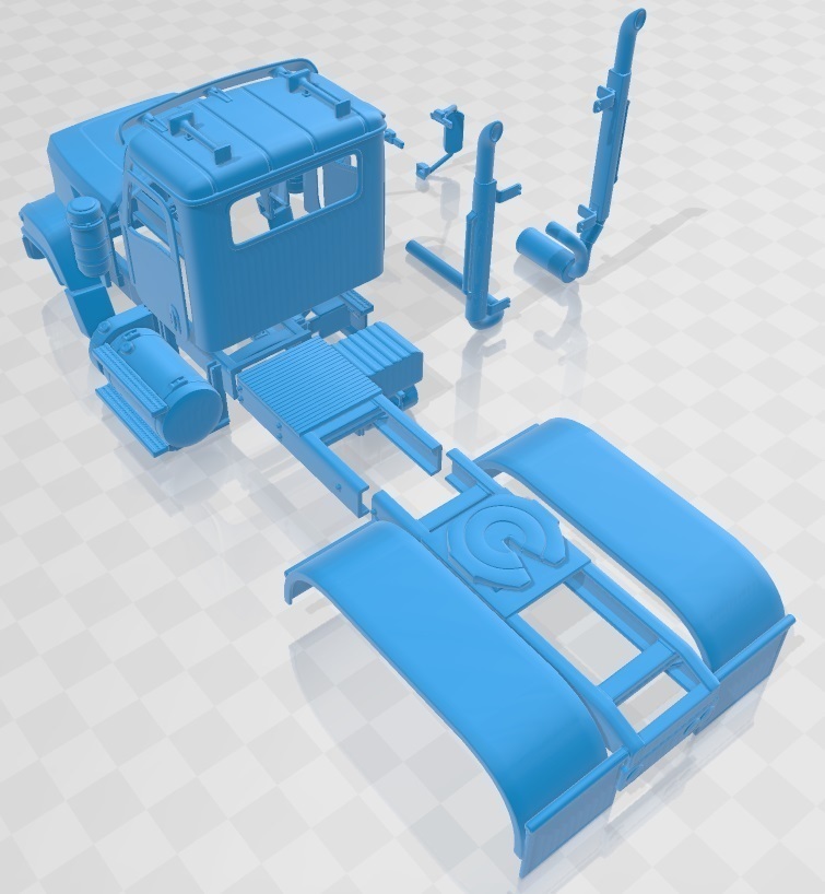 3D file Caterpillar CT 680 2015 Printable Truck・3D printing design to ...