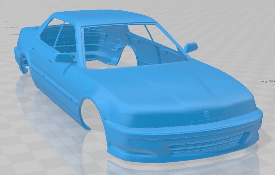 3D file Acura Integra 1990 Printable Body Car・3D print design to ...