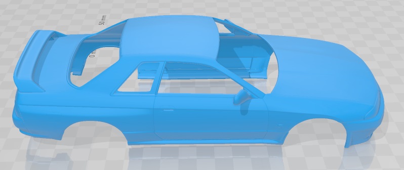 3D file Nissan Skyline R32 GT-R Coupe 1989 Printable Body Car・3D ...