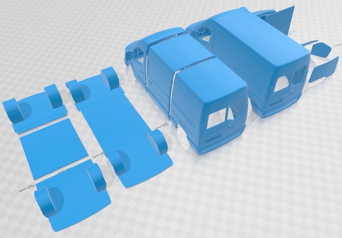 Fichier 3D Renault Master PanelVan 2010 imprimable・Plan pour imprimante 3D à télécharger・Cults