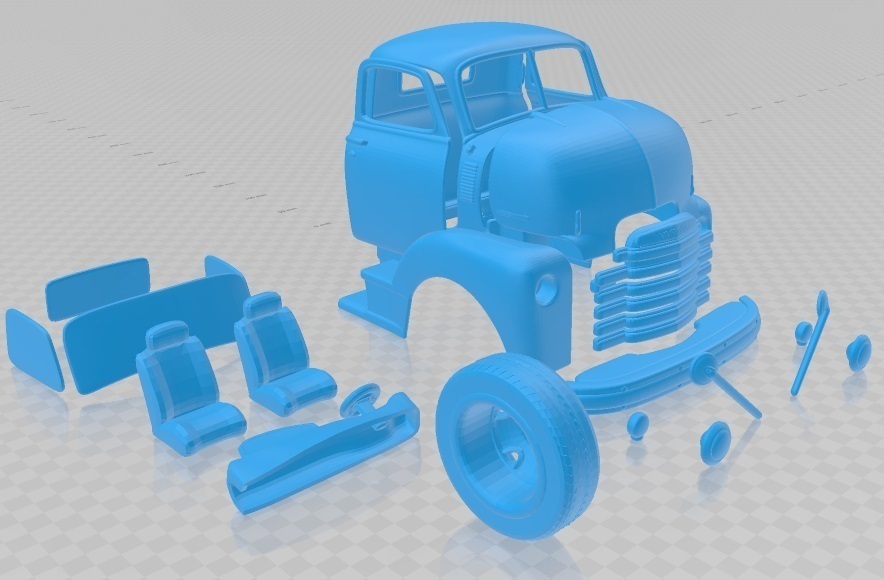 Archivo 3D COE 1948 Printable Cabin Truck・Objeto de impresión 3D para ...