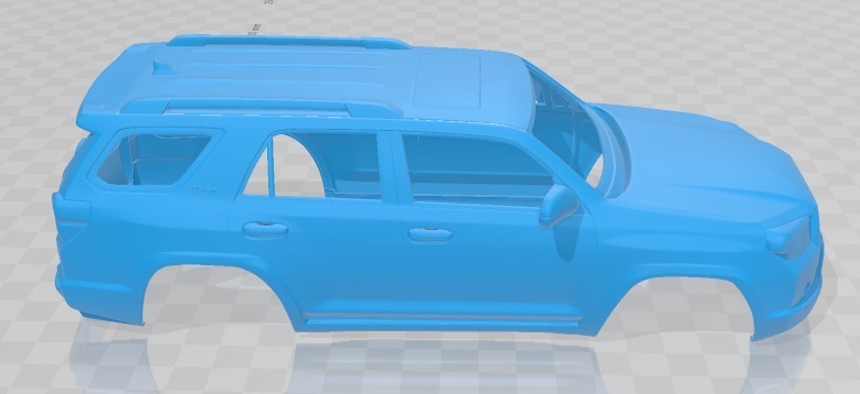3D file Toyota 4Runner 2011 Printable Body Car・3D print object to ...