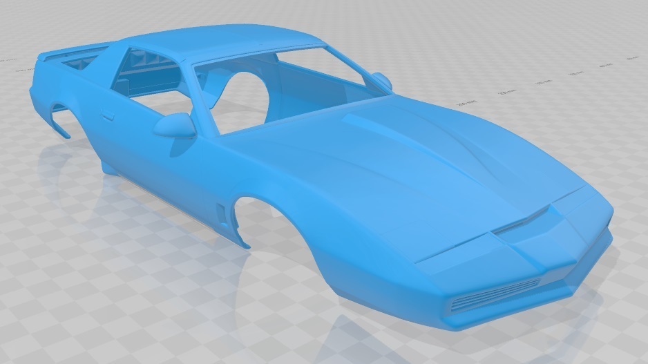 STL file Firebird KITT 1982 Printable Body Car 🚗・3D print model to ...