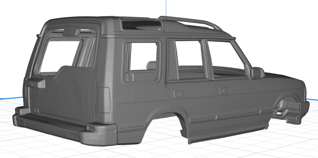 STL file Land Rover Discovery Body Car, printable 🚗・3D print design to ...