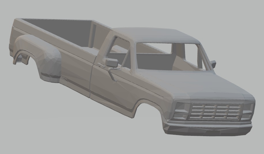 STL file F350 Printable Body Truck・Template to download and 3D print・Cults