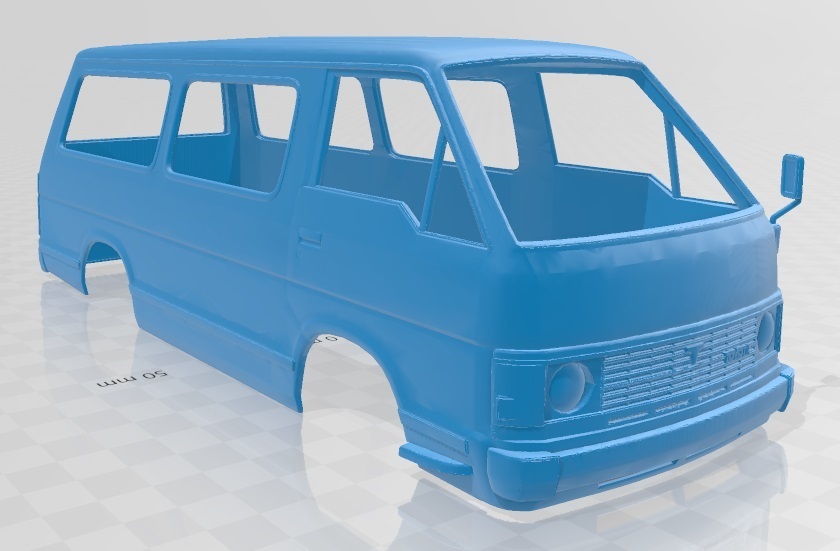 STL file Toyota Hiace Printable Body Van・3D print design to download・Cults
