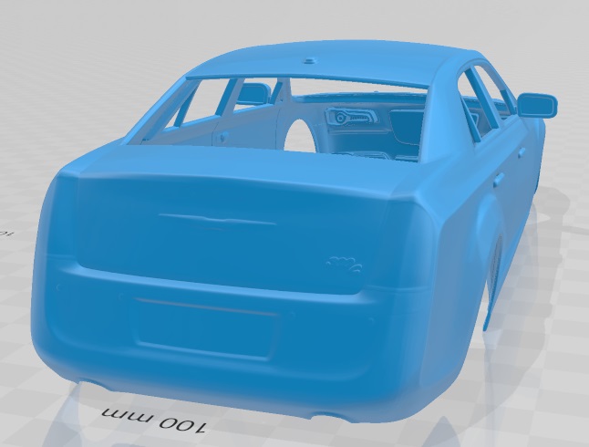 3D file Chrysler 300 2011 Printable Body Car・Model to download and 3D ...