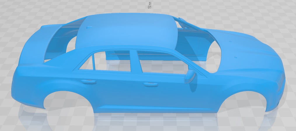 3D file Chrysler 300 2011 Printable Body Car・Model to download and 3D ...