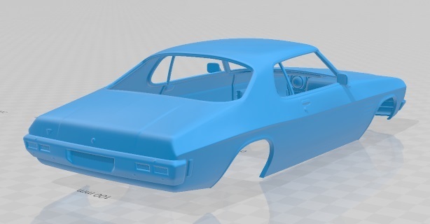Download STL file Holden Monaro Coupe GTS 350 1971 Printable Body Car ...