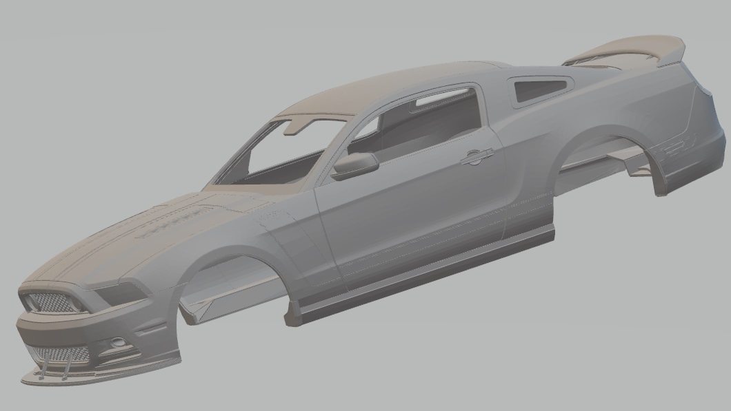 STL file Mustang 302 Printable Body Car・3D printer design to download・Cults