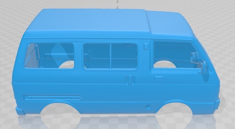 3D file Daihatsu Hijet Tianjin TJ 110 1981 Printable Body Van・3D print ...