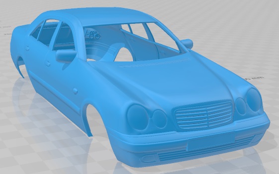 3D file Mercedes Benz E Class W210 Sedan 1996 Printable Body Car・3D printing model to download・Cults
