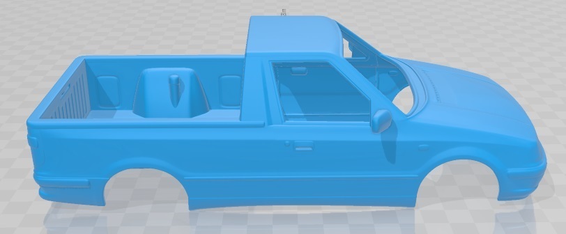 3D file Volkswagen Caddy 1995 Printable Body Car・3D printer model to ...