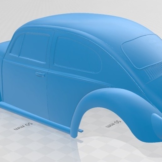 Download 3D printer model Volkswagen Baja Bug Printable Body Car ・ Cults