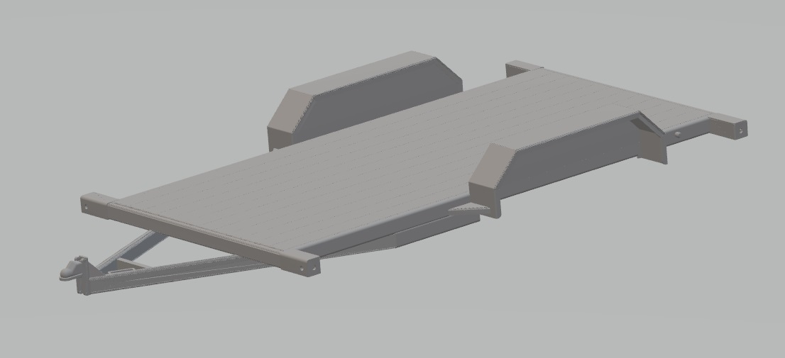 STL file Trailer - 3D Printable Trailer・3D print object to download・Cults