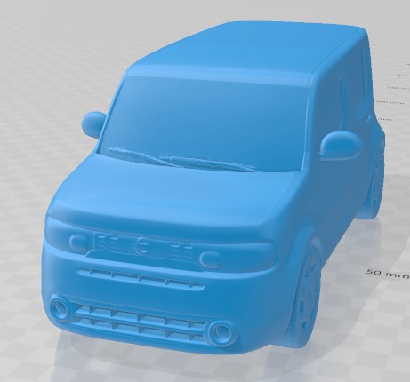 3D file Nissan Cube 2010 Printable Car 🚗・3D printing model to download ...