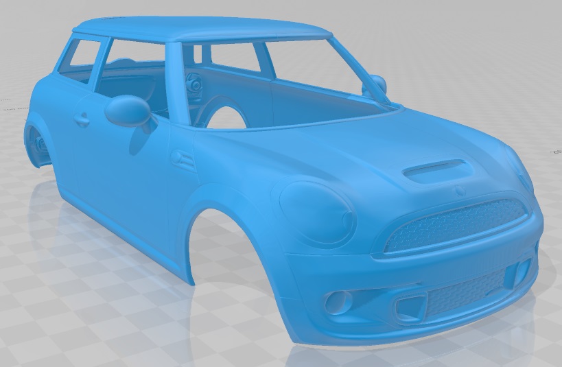 3D file Mini John Cooper Works 2011 Printable Body Car・3D printer model ...