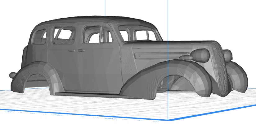 STL file Gasser 1936 Printable Body Car・3D printer design to download・Cults