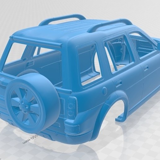 Download STL file Land Rover Freelander Printable Body Car • 3D print ...