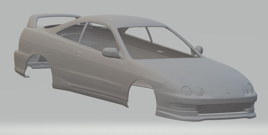 STL file Acura Integra Type R DC2 Printable Body Car・3D print model to ...