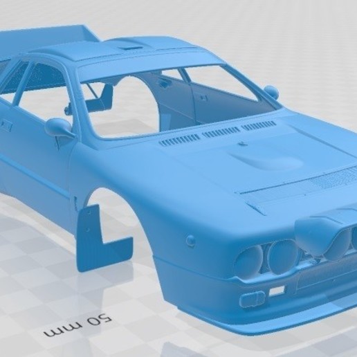 Download STL file Lancia Rally 037 WRC 1983 Printable Body Car • 3D ...