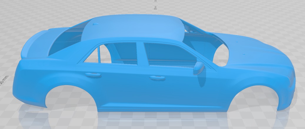 3D file Chrysler 300 SRT8 2012 Printable Body Car・3D printable model to ...
