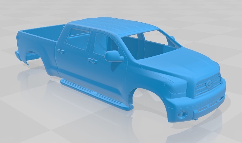 STL file Toyota Tundra Printable Body Truck・3D printing design to ...