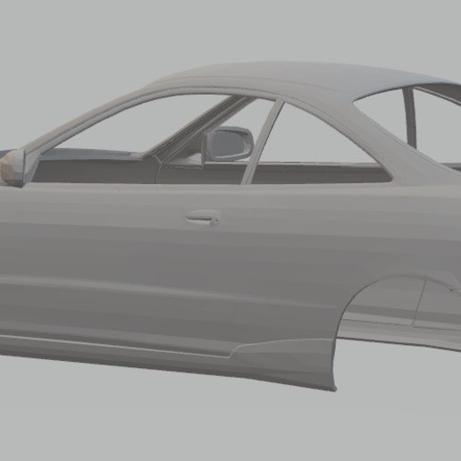 Download 3D printing templates Acura Integra Type R DC2 Printable Body ...