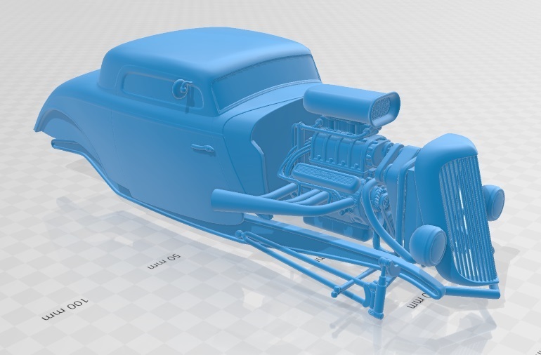 Archivo STL 1934 Hot Rod Printable Body Car 🥵・Objeto imprimible en 3D ...