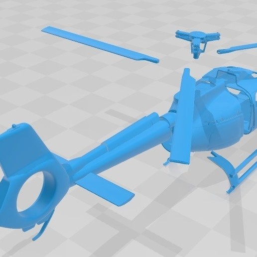Download STL file Helicopter Printable • 3D print model ・ Cults