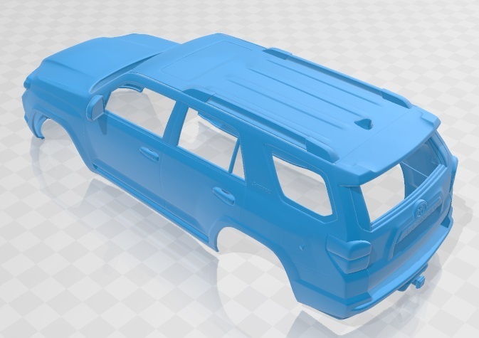 3D file Toyota 4Runner 2011 Printable Body Car・3D print object to ...