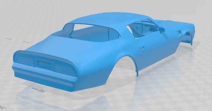 STL file Firebird Trans Am 1977 Printable Body Car 🚗・3D printable model ...