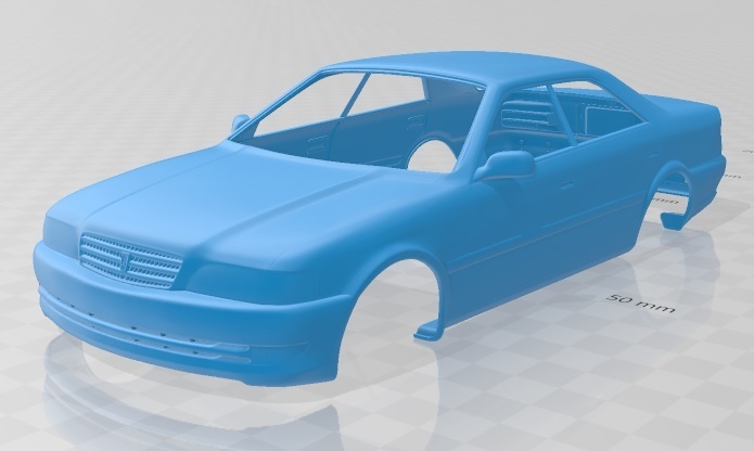 3D file Toyota Chaser 1998 Printable Body Car・3D print design to ...