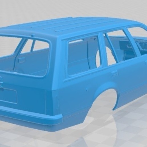 Download STL file Holden Commodore Wagon 1981 Printable Body Car • 3D ...