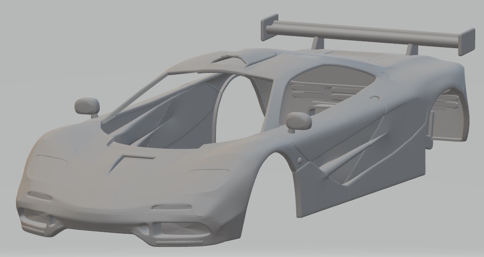 STL file Mclaren F1 Printable Body Car・3D printing design to download・Cults