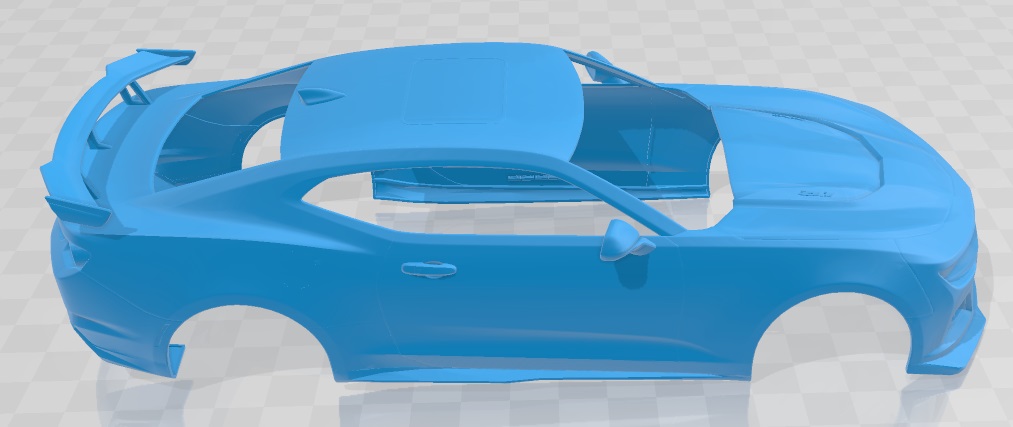 3D file Chevrolet Camaro ZL1 2020 Printable Body Car・3D printer model ...