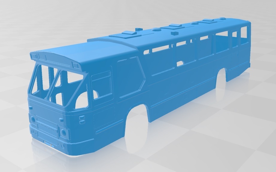 STL file DAF MB 200 Printable Body Bus・3D printer design to download・Cults