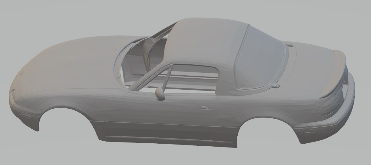 STL file Mazda Miata 1995 Printable Body Car・Template to download and ...