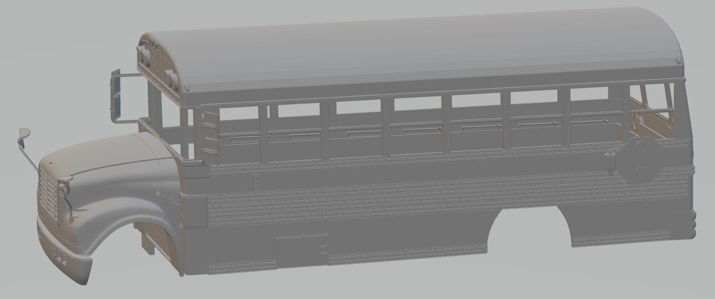 Файл STL School Bus Printable 🏫・Модель для печати в 3D скачать・Cults
