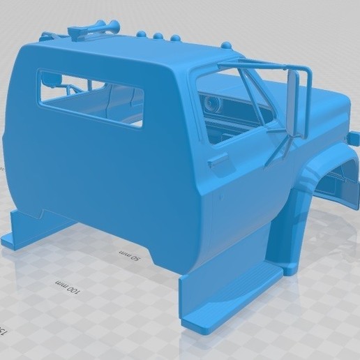 Download 3D printer designs C70 1979 Printable Cabin Truck ・ Cults