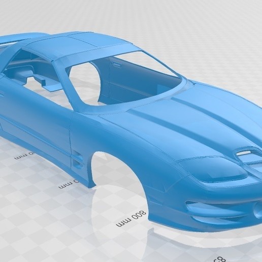 Download 3D printer files Firebird Trans Am Printable Body Car ・ Cults