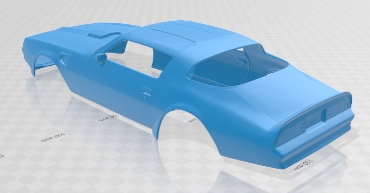 STL file Firebird Trans Am 1977 Printable Body Car 🚗・3D printable model ...