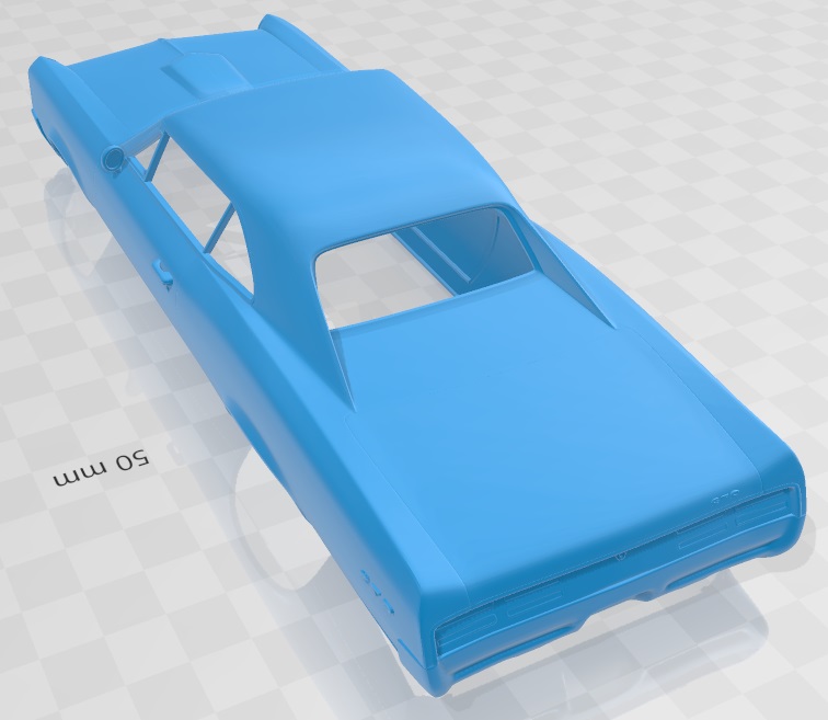 3D file Pontiac GTO 1967 Printable Body Car・Model to download and 3D ...