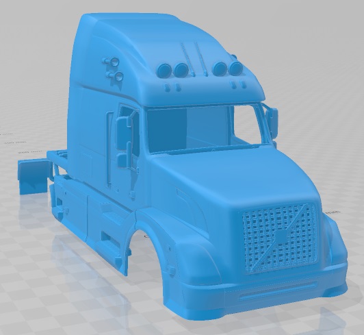 3D file Volvo VN Printable Body Truck・3D printable model to download・Cults